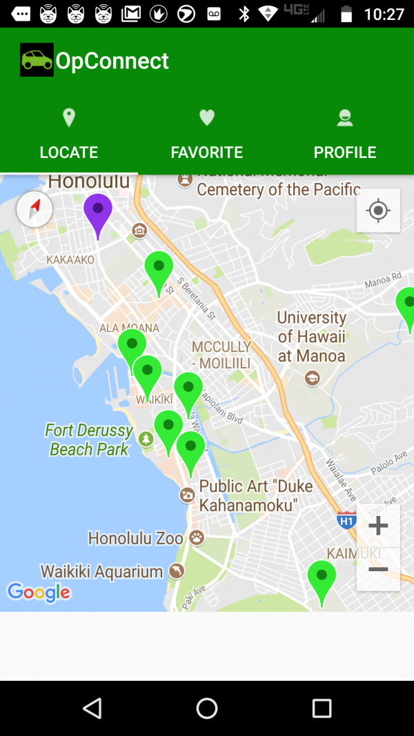 Conductor de VE – OpConnect